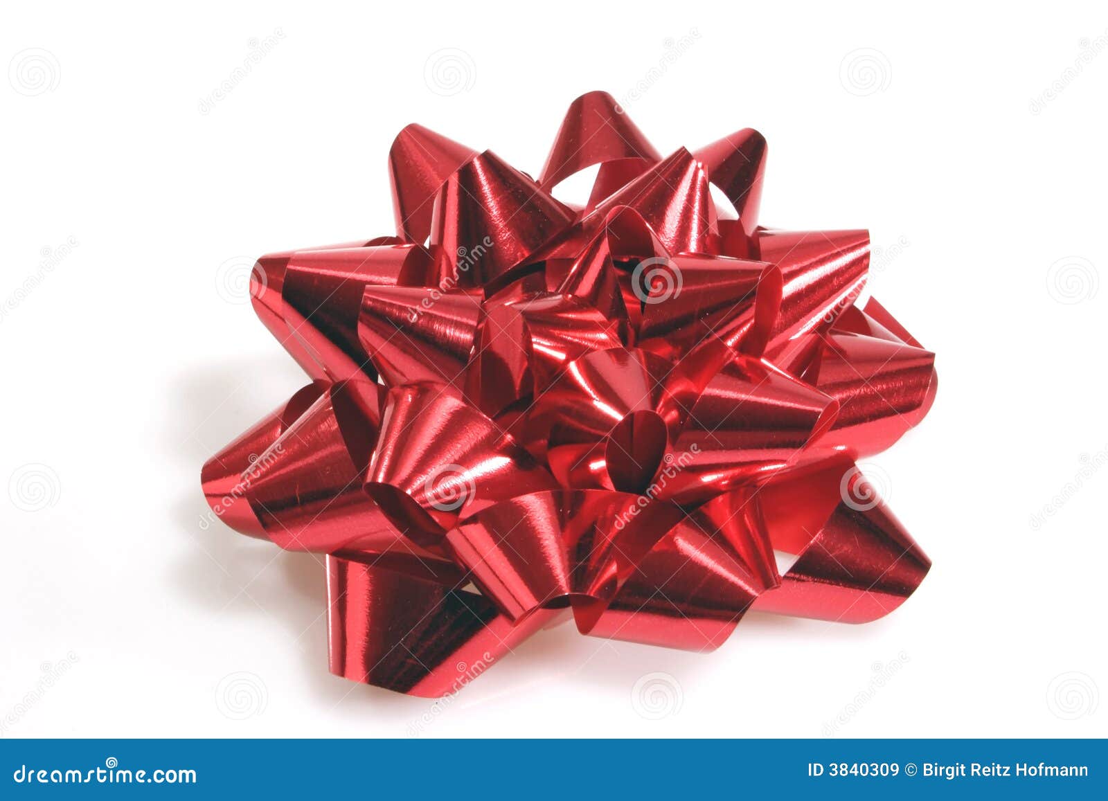 Boucle rouge de cadeau image stock. Image of valentin - 3840309