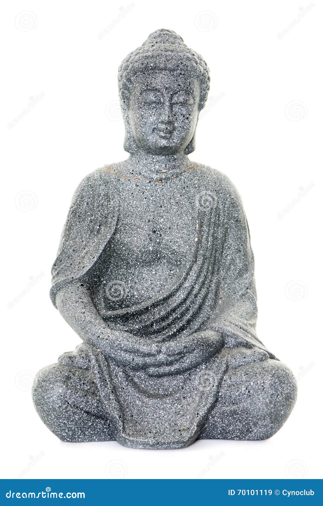 Boudha statue in studio stock image. Image of brown, background - 70101119