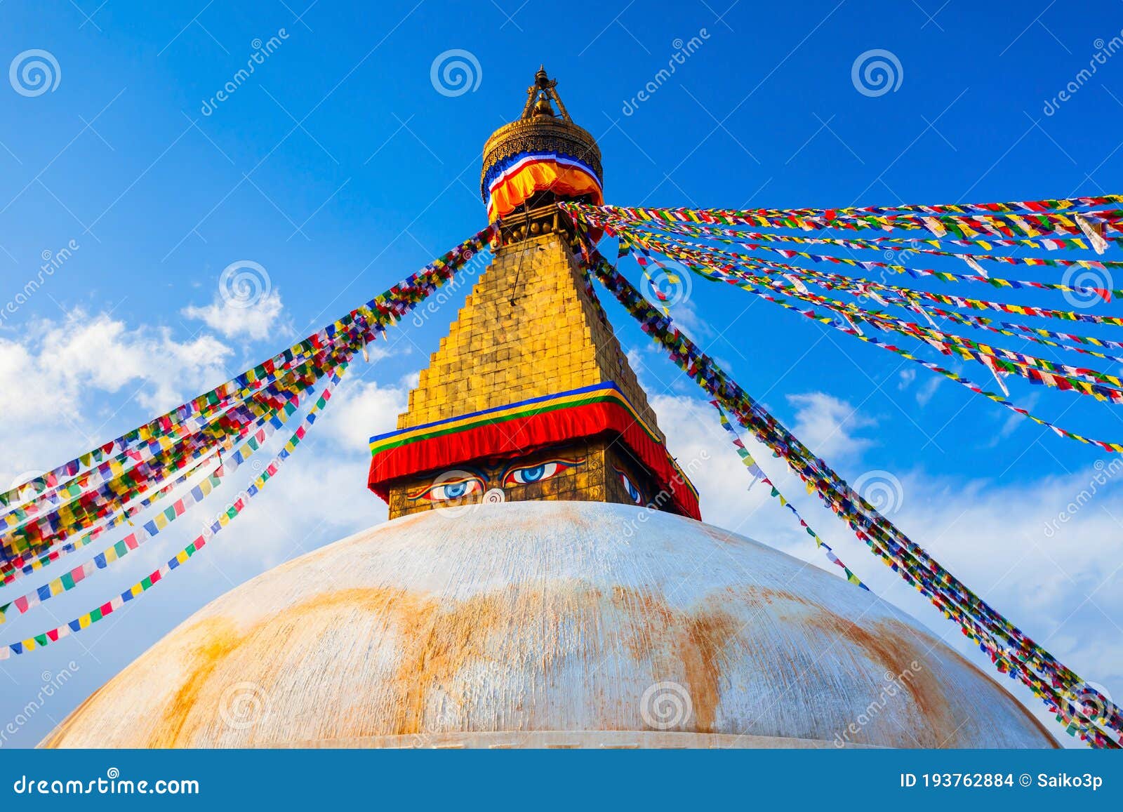 Boudhanath Great Stupa in Kathmandu, Nepal Stock Photo - Image of ... Boudhanath Great Stupa in Kathmandu, Nepal Stock Photo - Image of ...