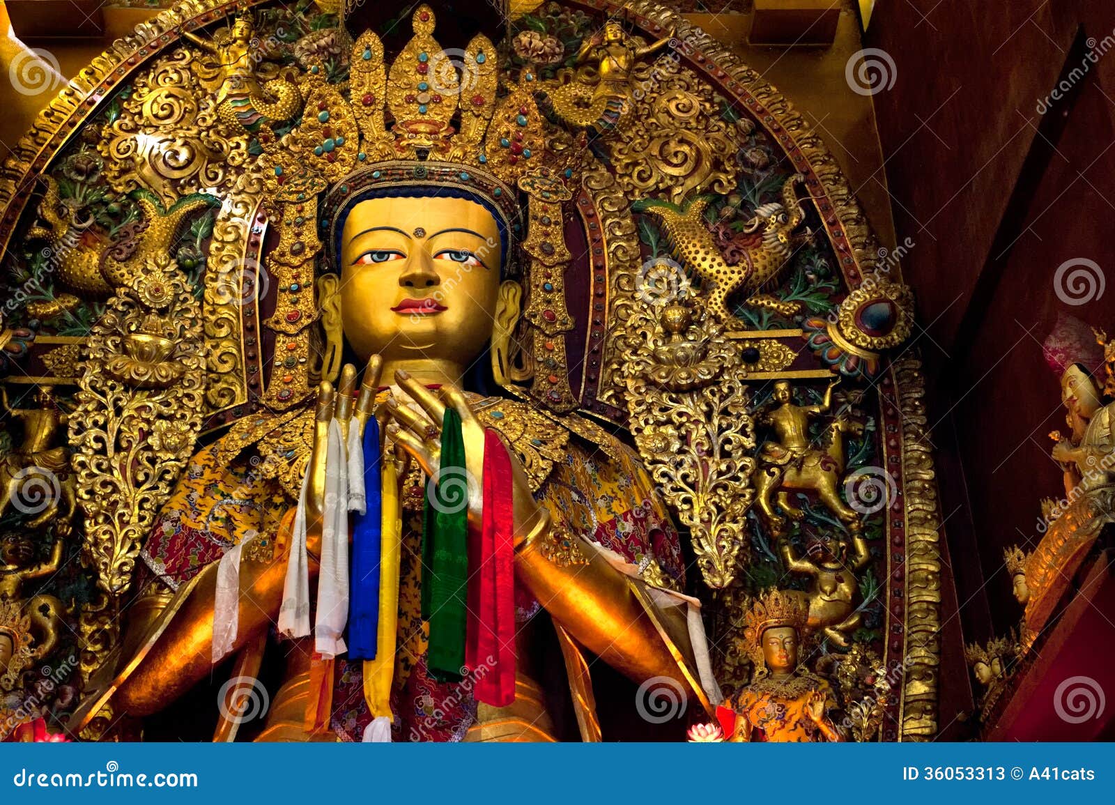 Boudhanath Temple Buddha in the Kathmandu Valley Stock Image - Image of ...