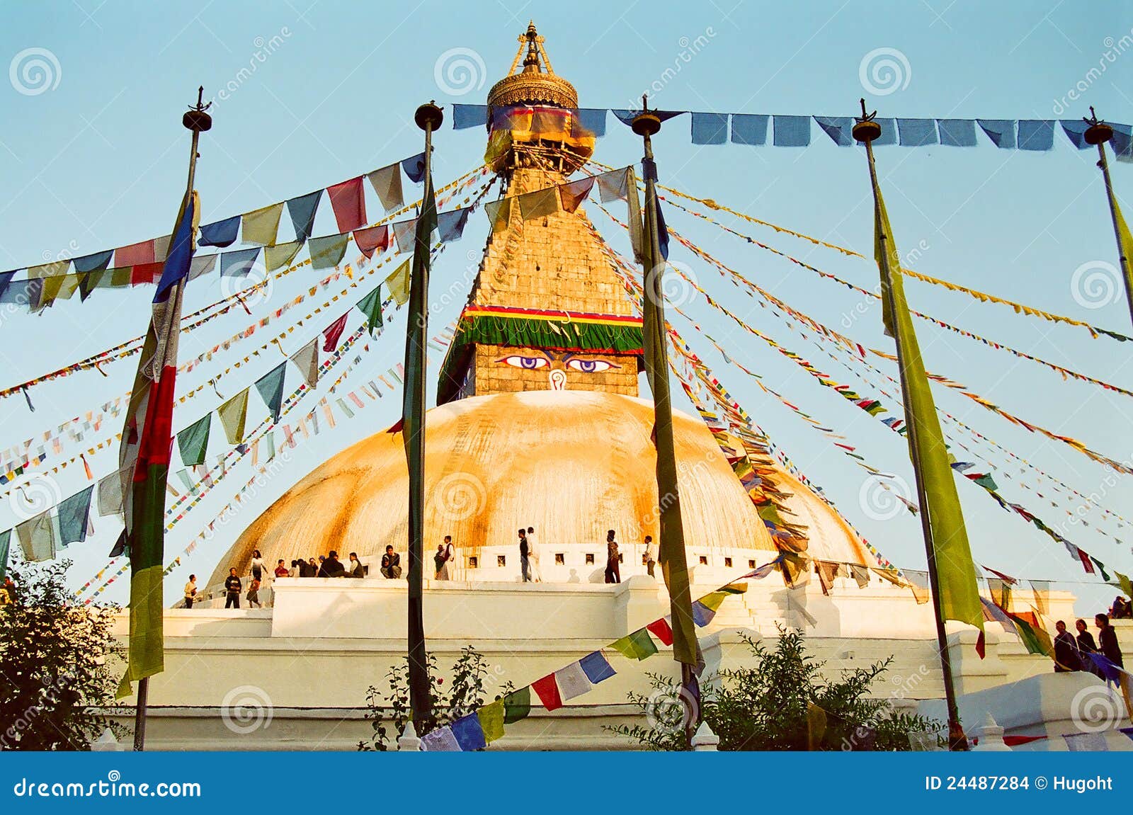 Boudhanath Temple, Kathmandu Nepal Editorial Stock Image - Image of ...