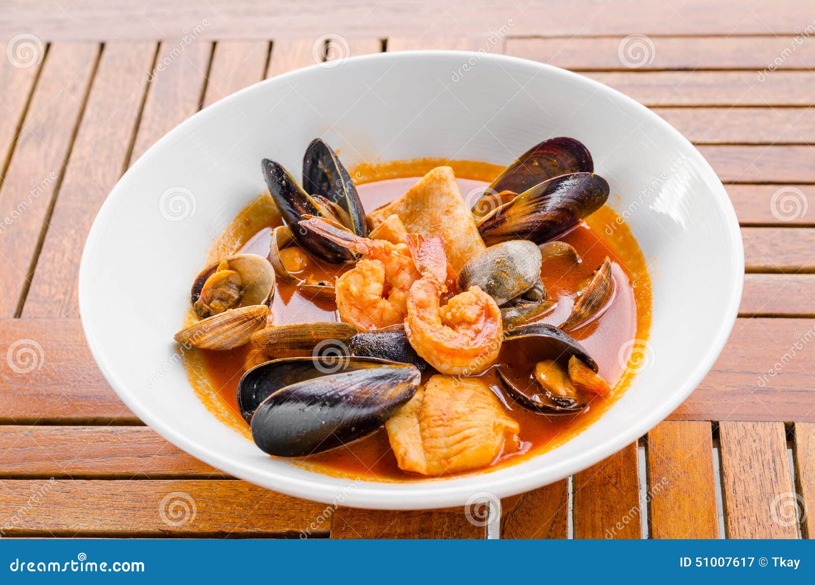 Bouillabaisse Seafood Fish Soup With Prawns, Mussels Tomato, Lobster ...