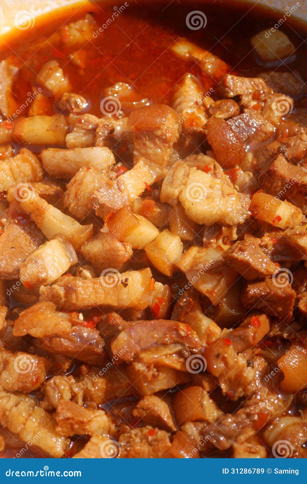 Bouilli imagem de stock. Imagem de prato, porco, receita - 31286789