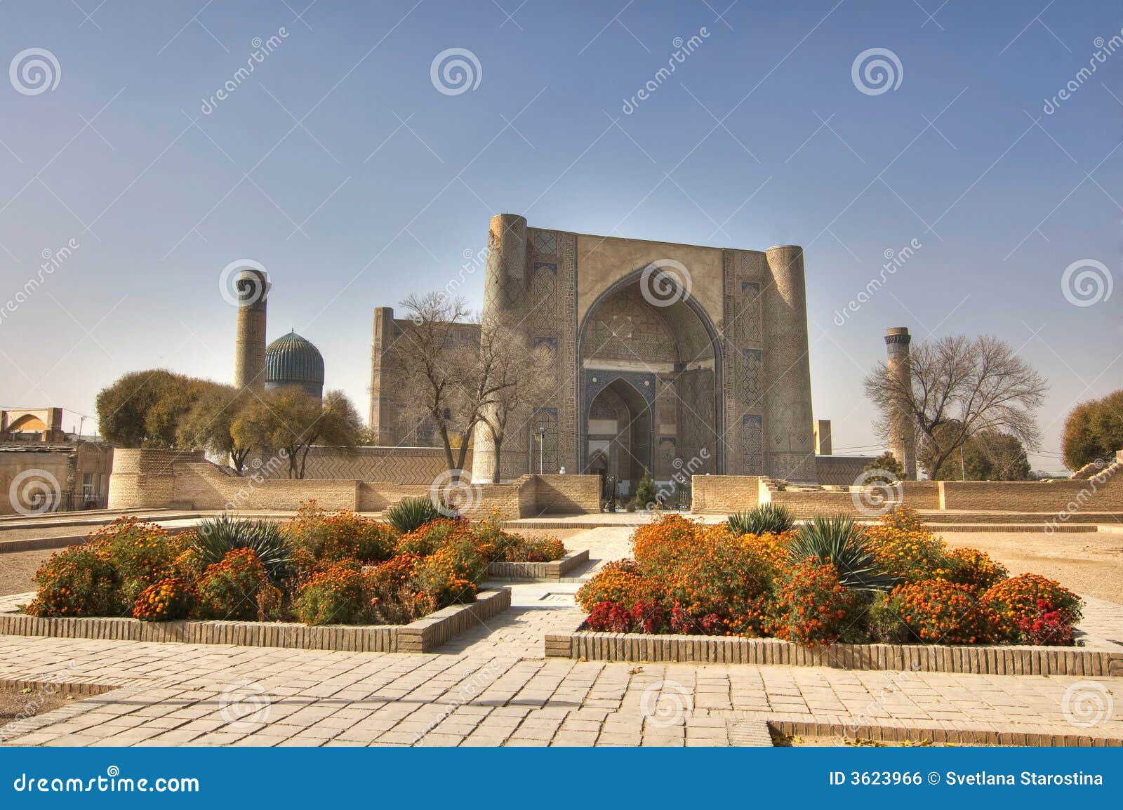 Boukhara 2500 Jaar Oude Stads Stock Foto - Image of poort, idyllisch ...