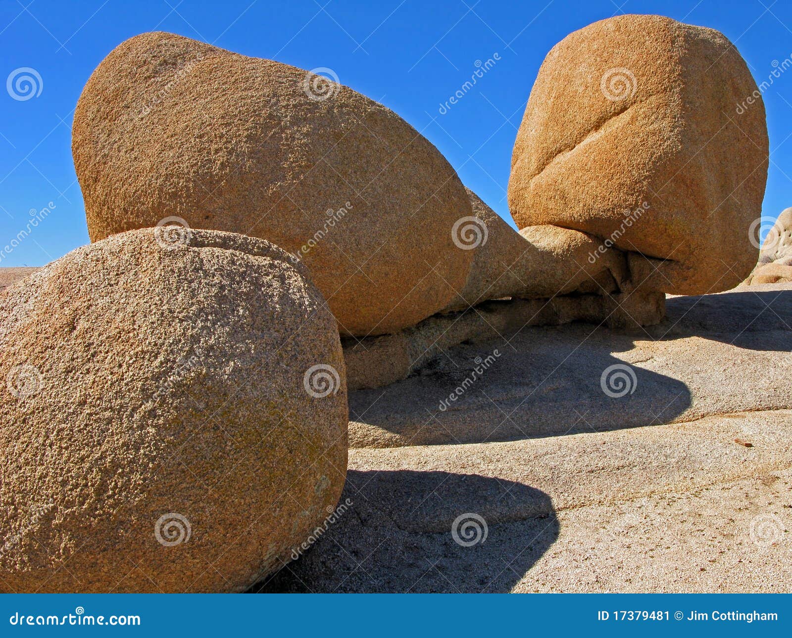 Boulder Balancing Act stock image. Image of fascinating - 17379481