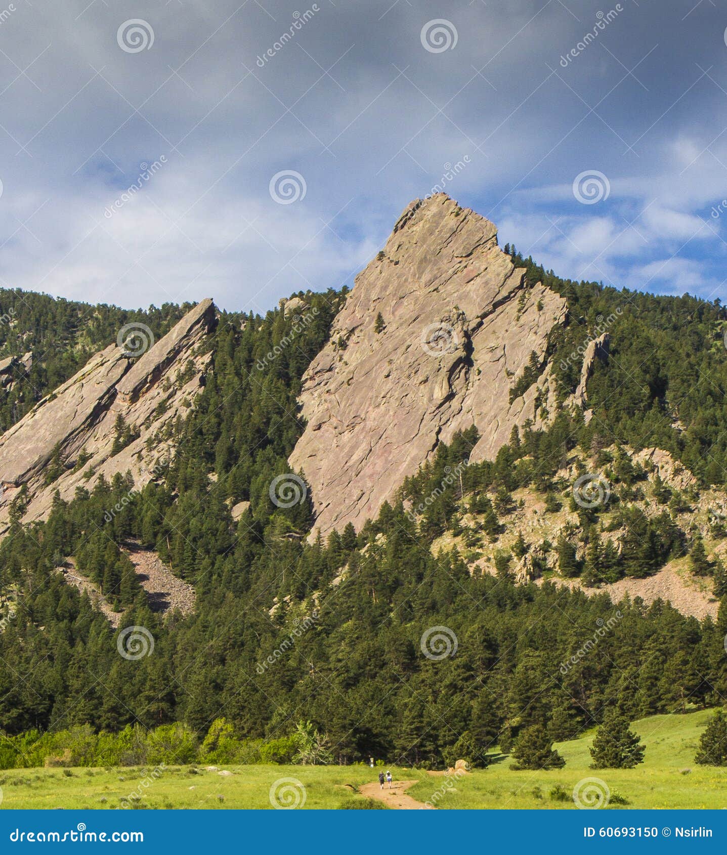 Boulder Colorado Flatirons fotografia stock. Immagine di colorado ...