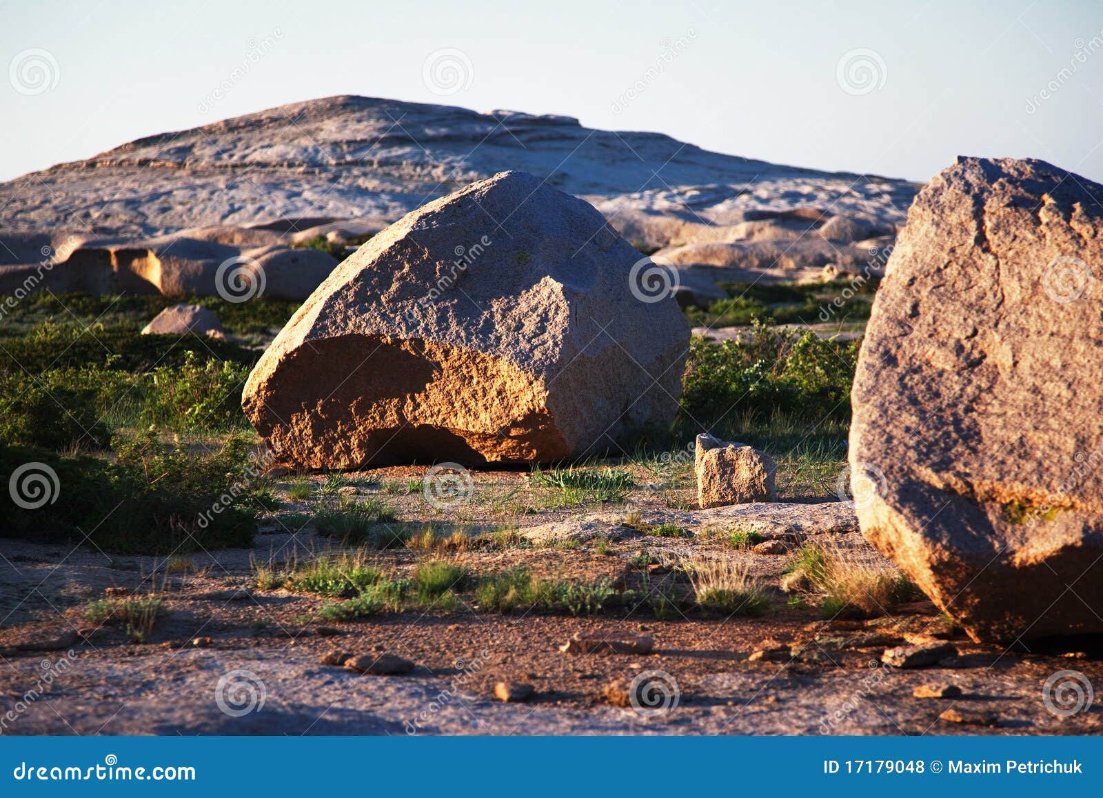 Boulders in Desert Mountains Stock Photo - Image of area, idyllic: 17179048