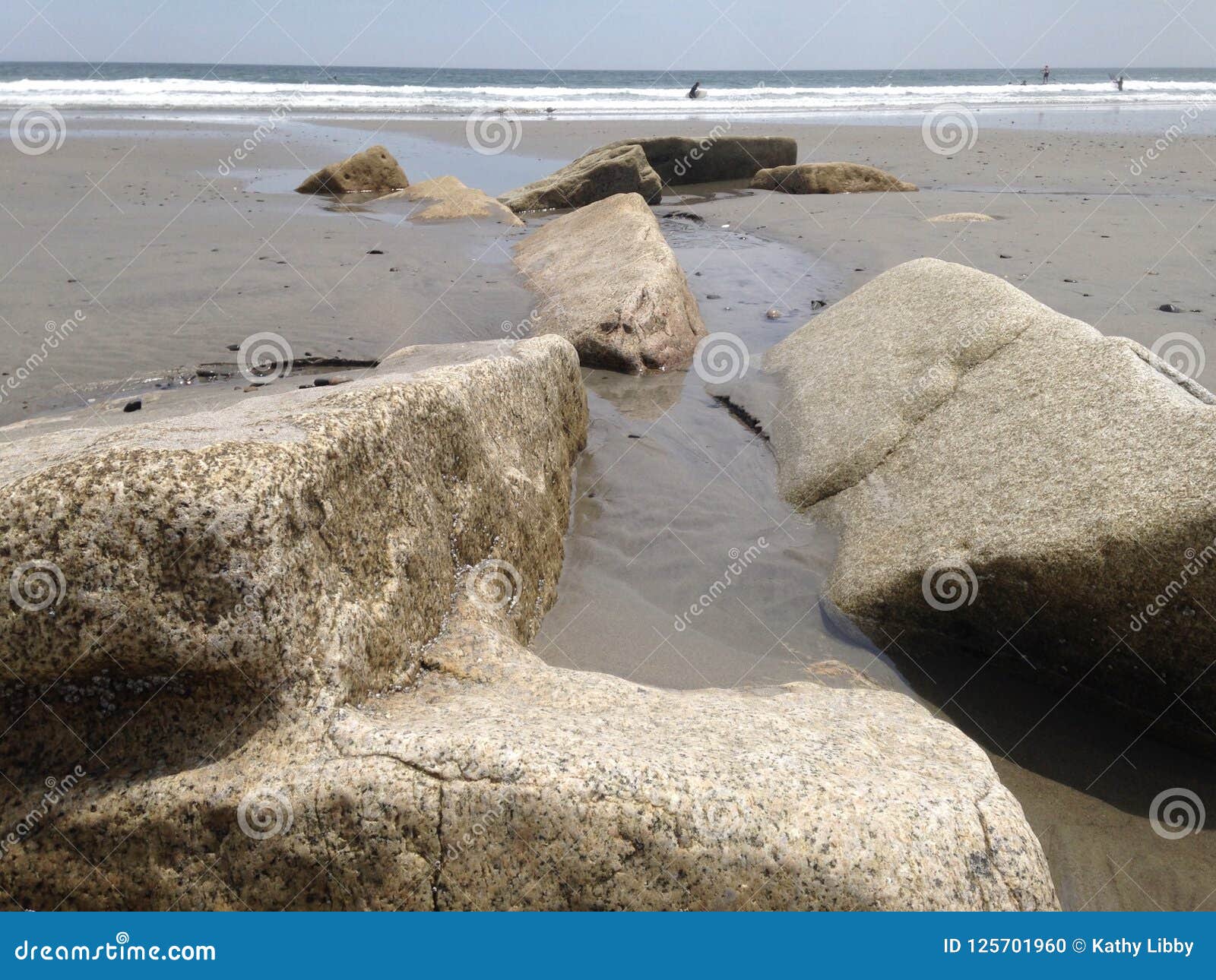 Boulders in the sand stock photo. Image of sand, large - 125701960