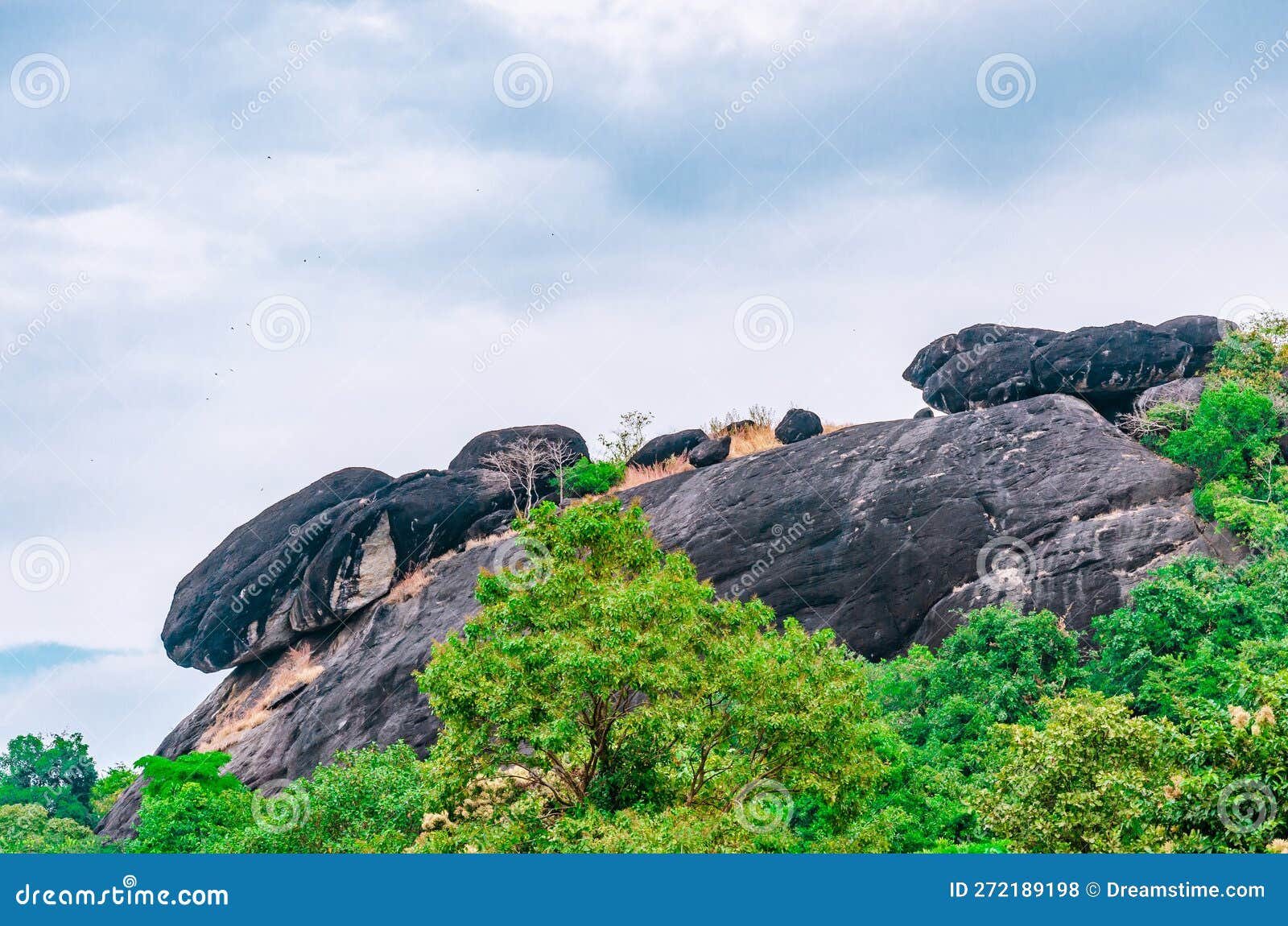 Rocks on the edge stock photo. Image of scenery, natural - 272189198