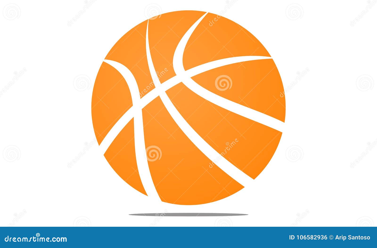 Boule Logo Design Template De Panier Illustration de Vecteur ...