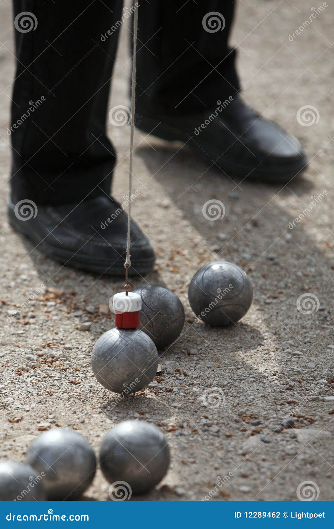 Boules (Petanque) game stock photo. Image of bowl, blank - 12289462