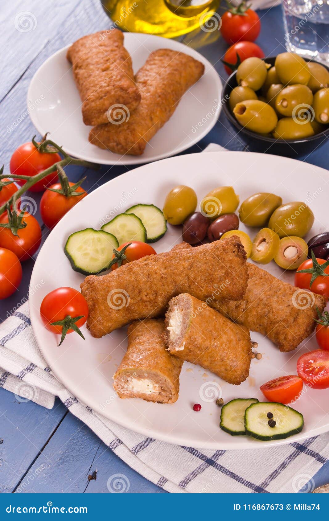Boulettes De Viande De Grec De Bifteki Image stock - Image du gyros ...