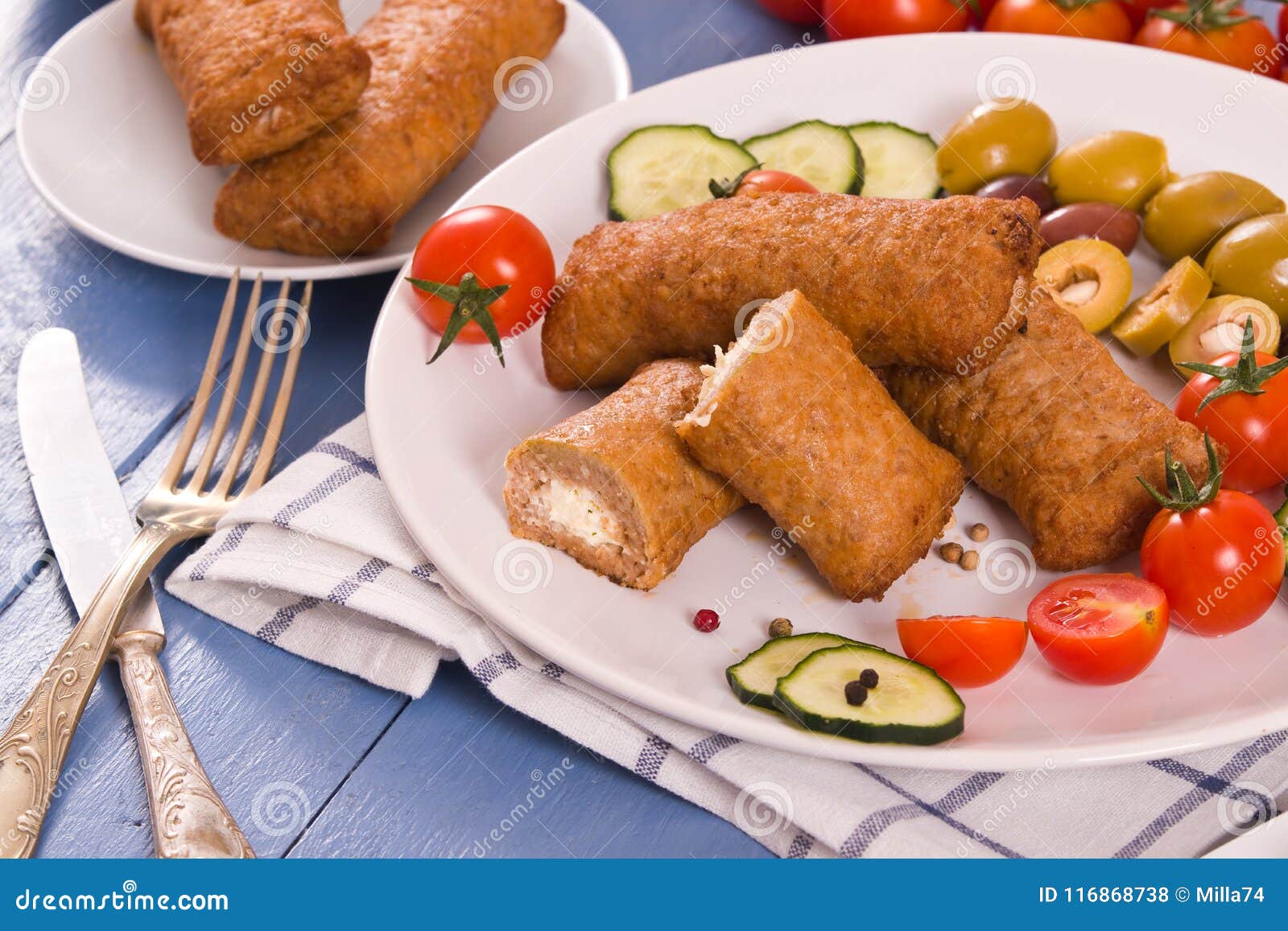Boulettes De Viande De Grec De Bifteki Photo stock - Image du homemade ...
