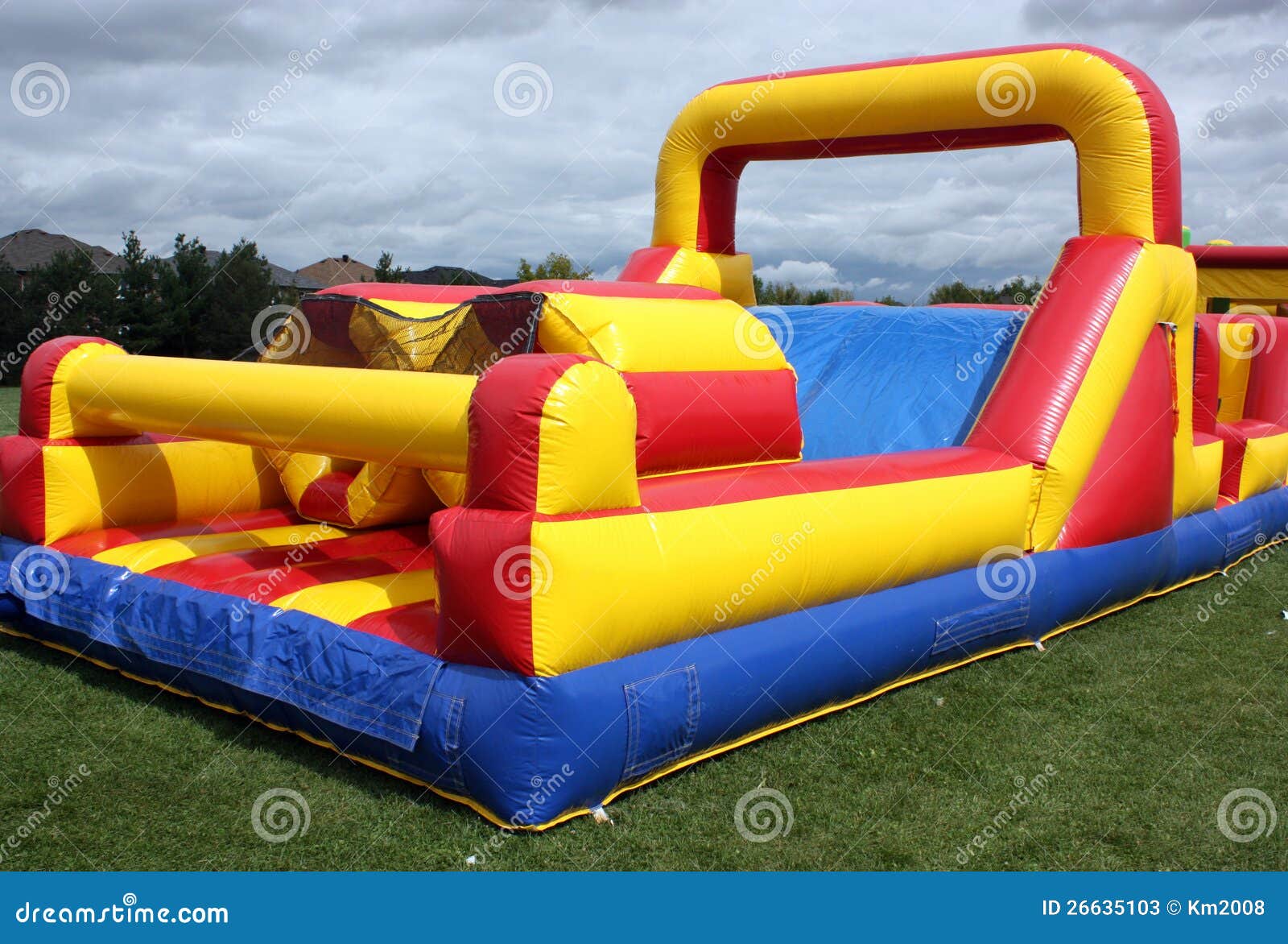 Bounce Fun Activity Ride stock image. Image of amusement - 26635103