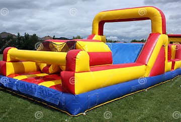 Bounce Fun Activity Ride stock image. Image of amusement - 26635103
