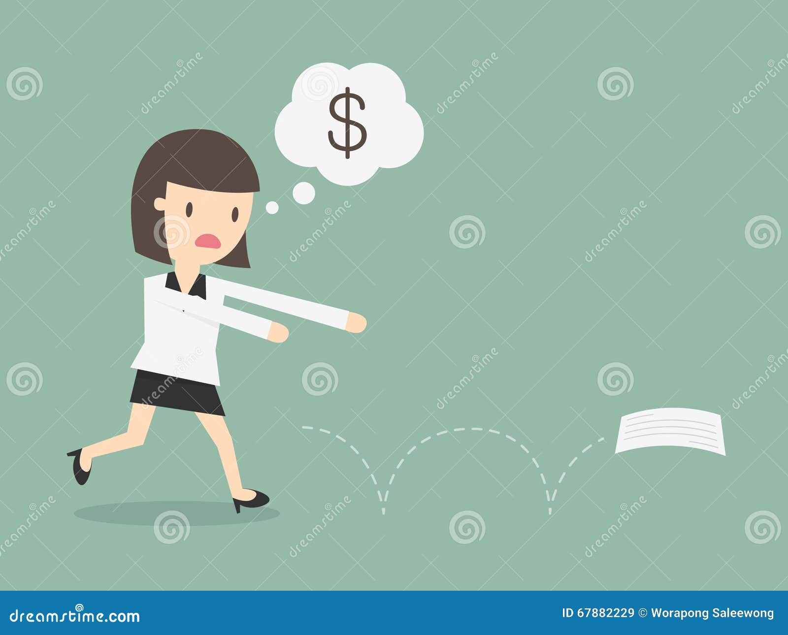 Bounced Check stock vector. Illustration of metaphor - 67882229