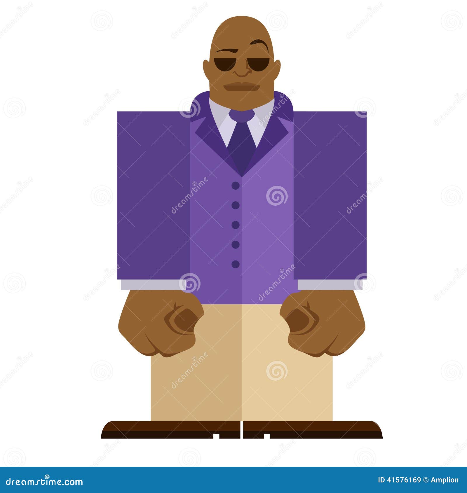 Bouncer stock vector. Illustration of business, cool - 41576169