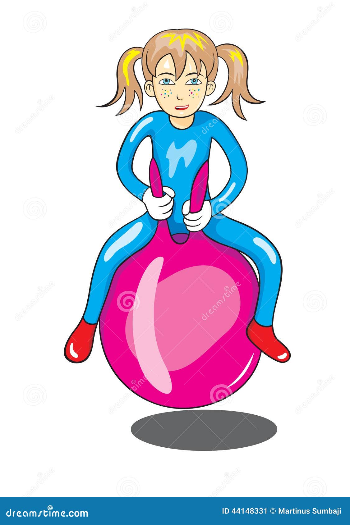 Bouncing ball stock vector. Illustration of health, sport - 44148331