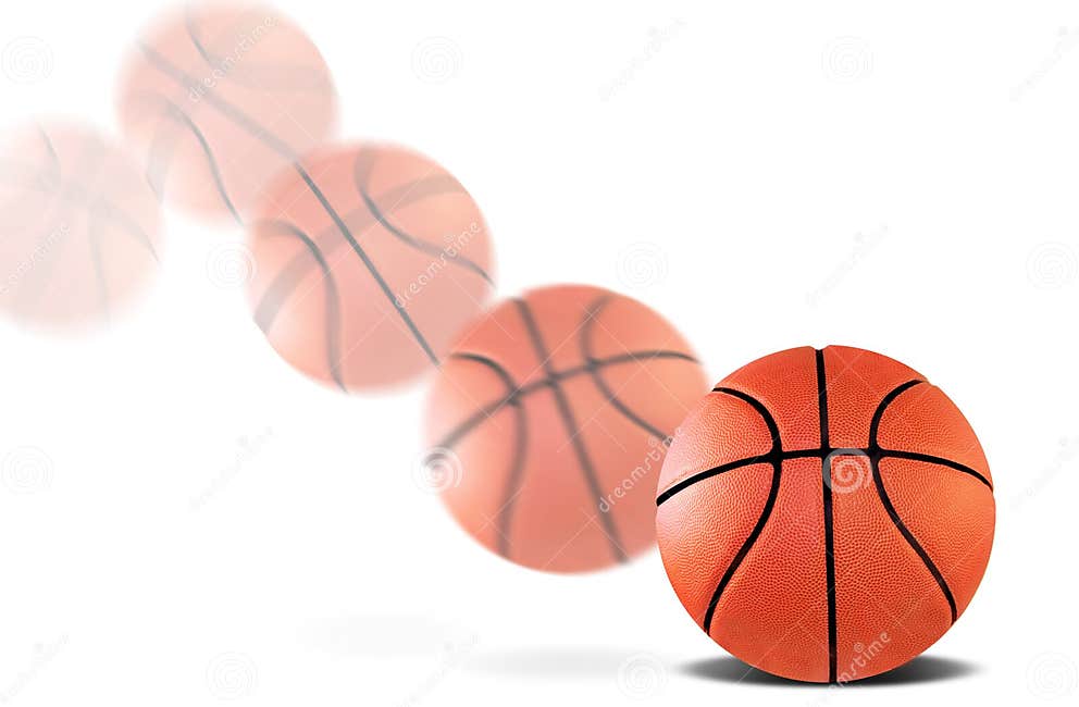Bouncing basketball stock photo. Image of hoops, black - 1422914