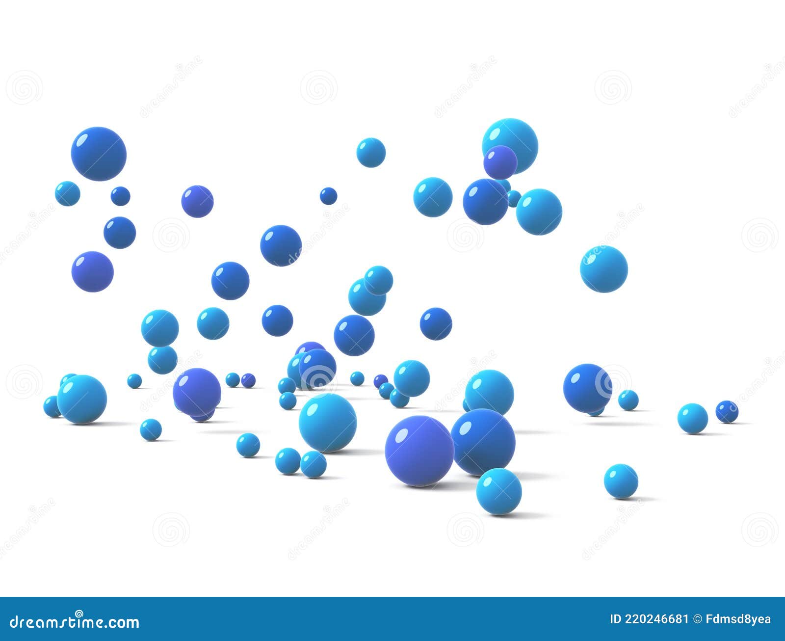 Bouncing blue ball stock illustration. Illustration of backdrop - 220246681