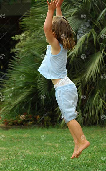 Bouncing child stock photo. Image of childhood, active - 1861714