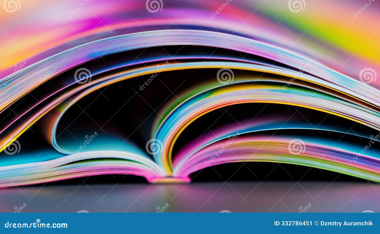 Bound Brochures with Saddle Stitching, Demonstrating How Bound ...