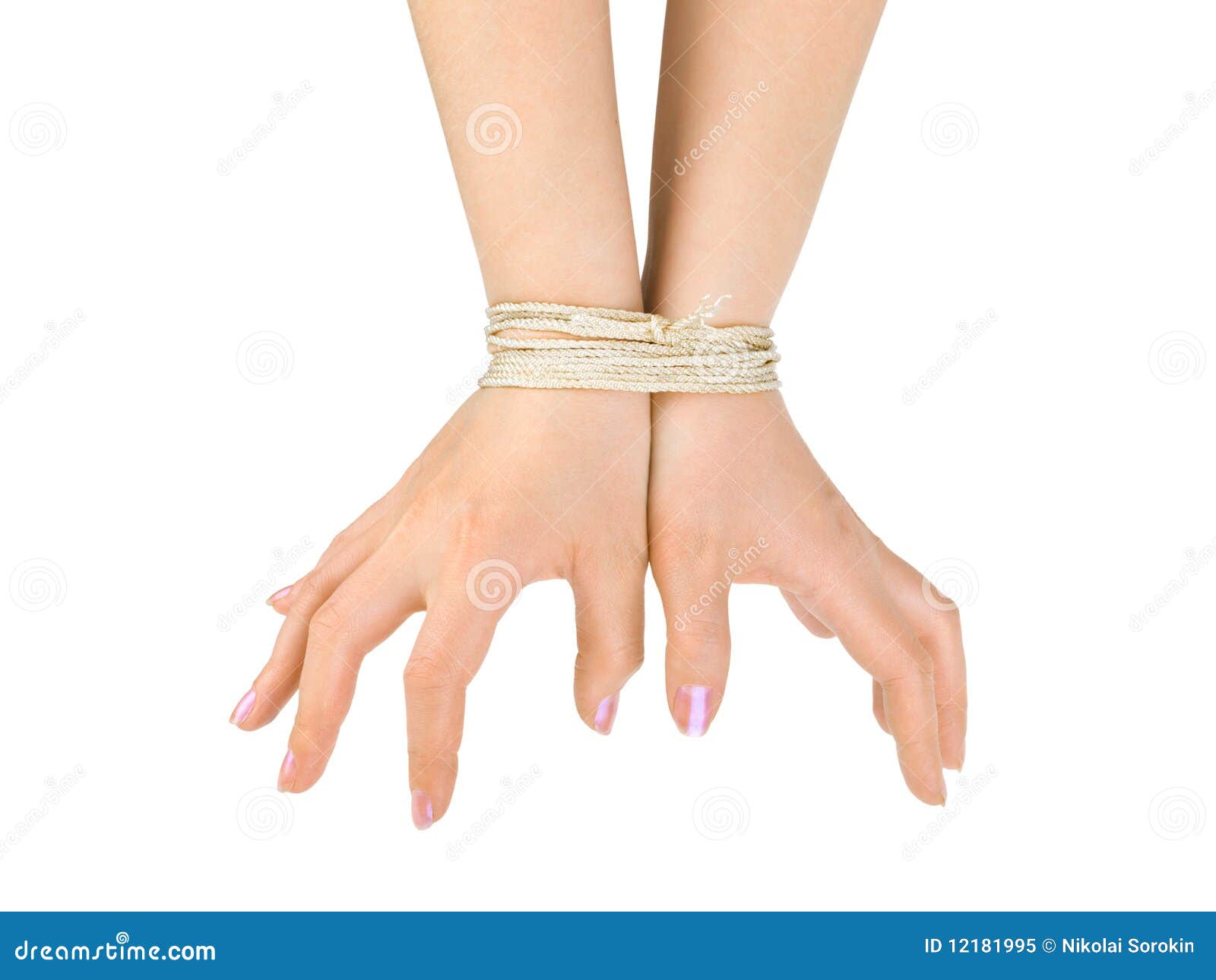 Bound hands stock image. Image of criminal, gesture, human - 12181995