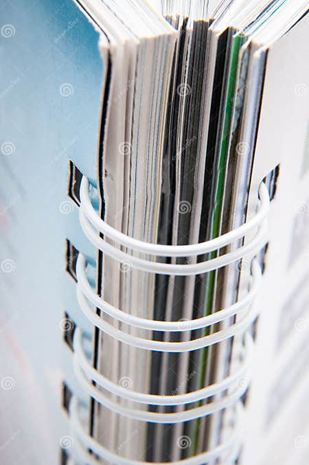 Bound presentation book stock image. Image of compose - 59243127