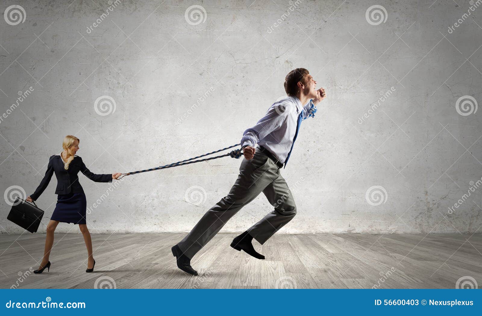 Bound with responsibility stock image. Image of businessman - 56600403