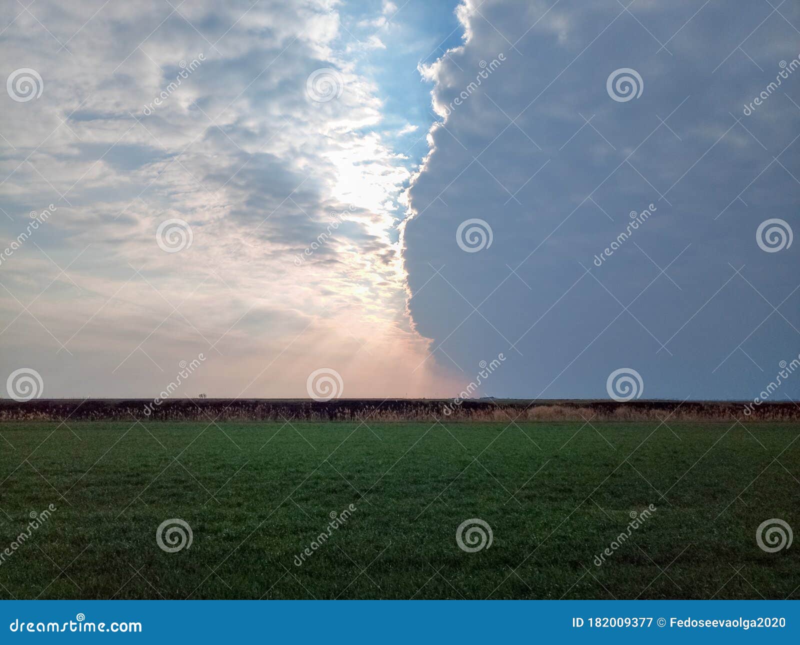 Boundary of Atmospheric Fronts. the Sharp Boundary of the Clouds in the ...