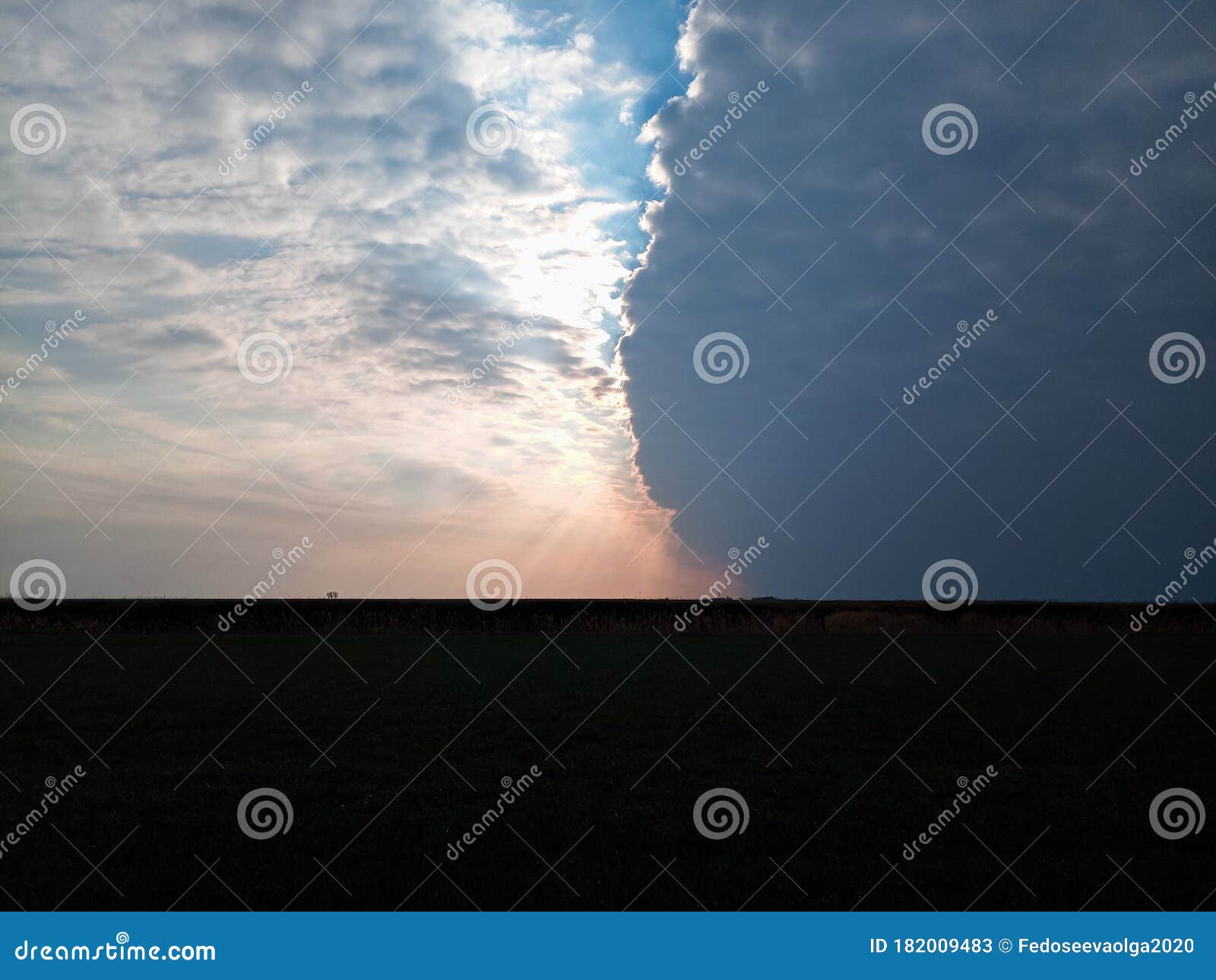 Boundary of Atmospheric Fronts. the Sharp Boundary of the Clouds in the ...