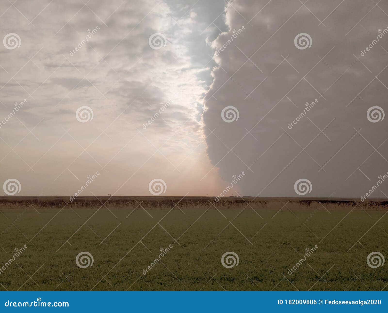 Boundary of Atmospheric Fronts. the Sharp Boundary of the Clouds in the ...