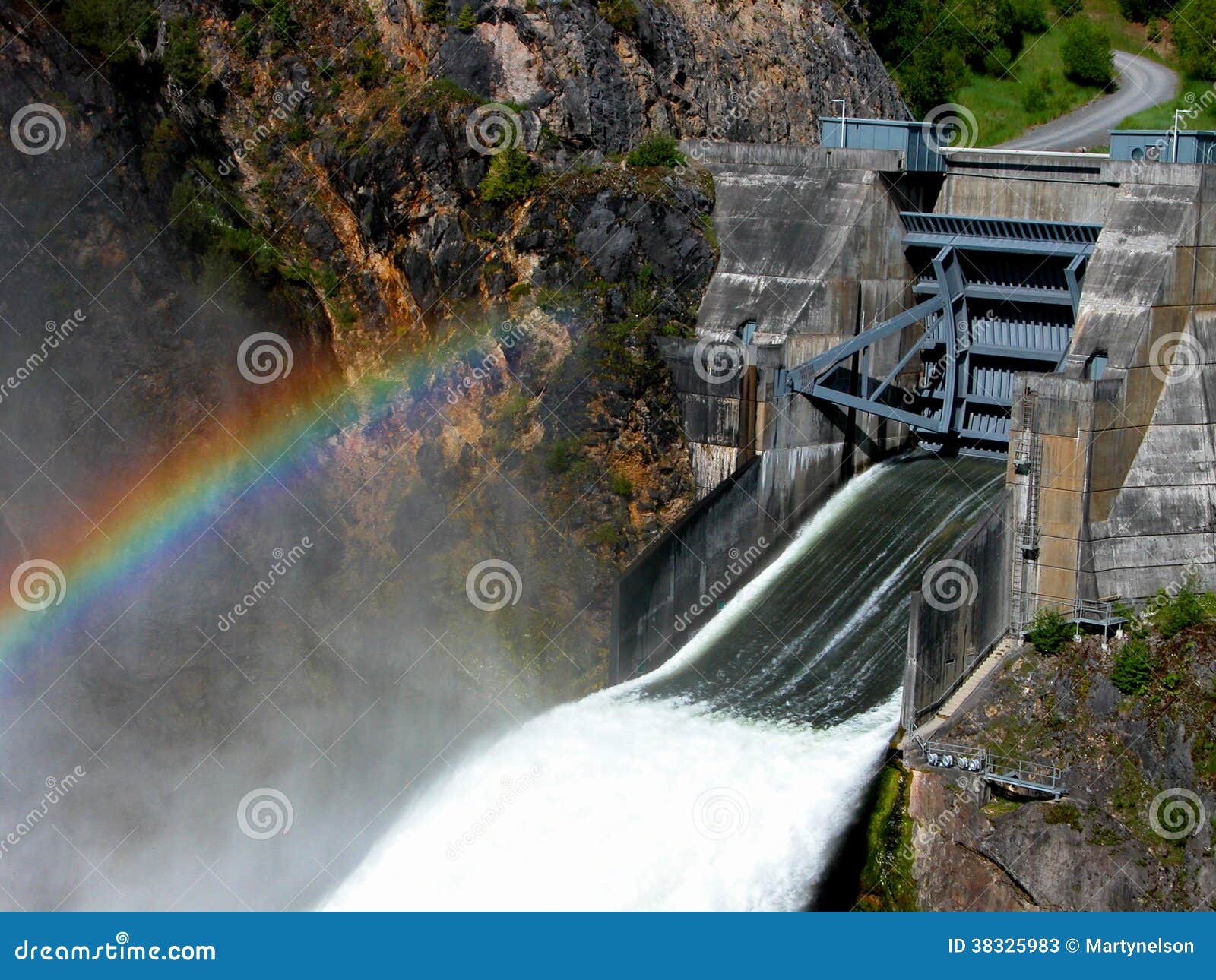 Boundary Dam - Washington stock image. Image of pacificnorthwest - 38325983