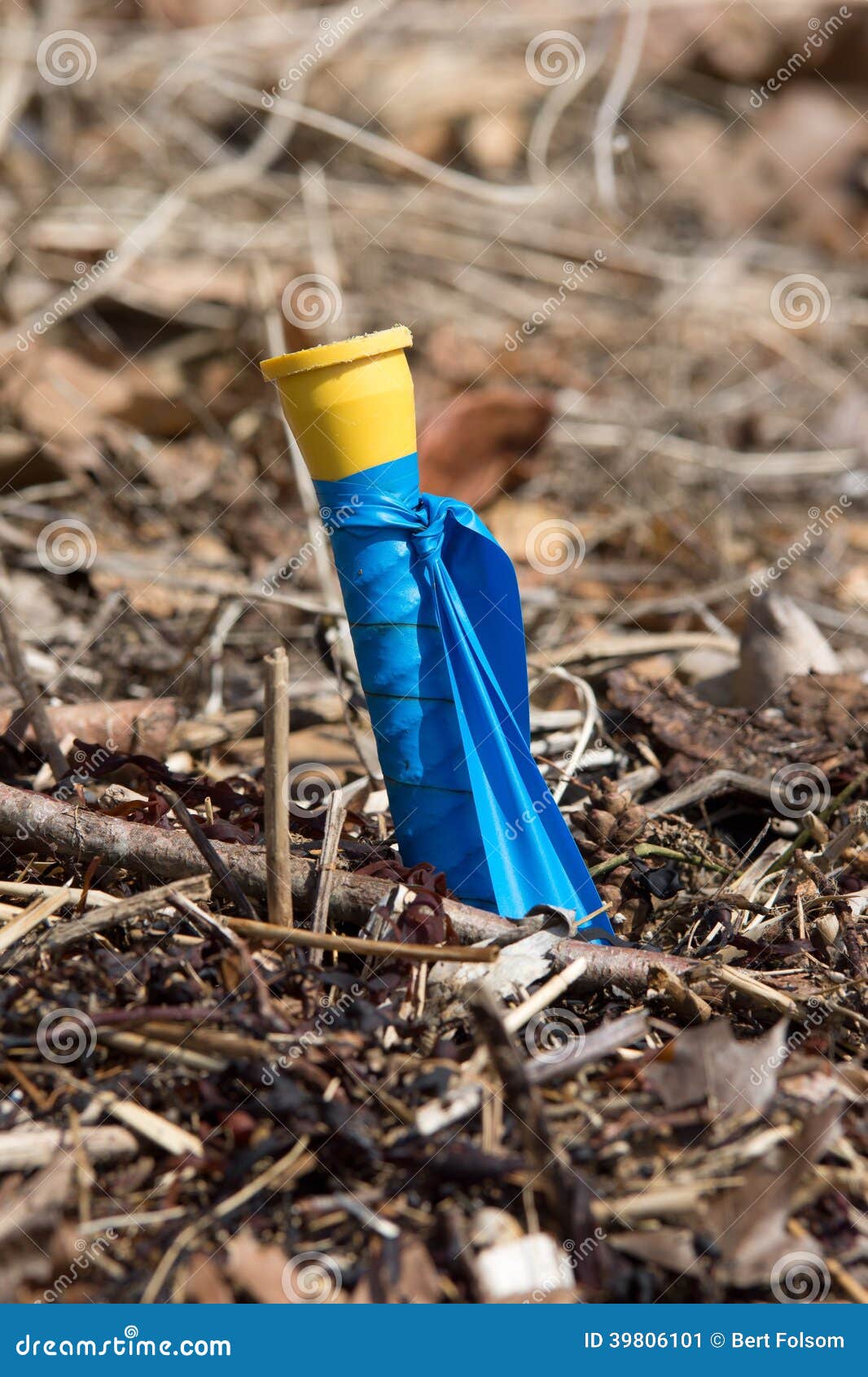 Boundary marker in ground stock image. Image of backdrop - 39806101