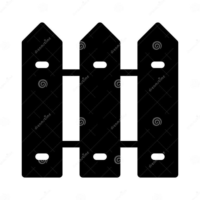 Boundary Vector Glyph Flat Icon Stock Illustration - Illustration of ...