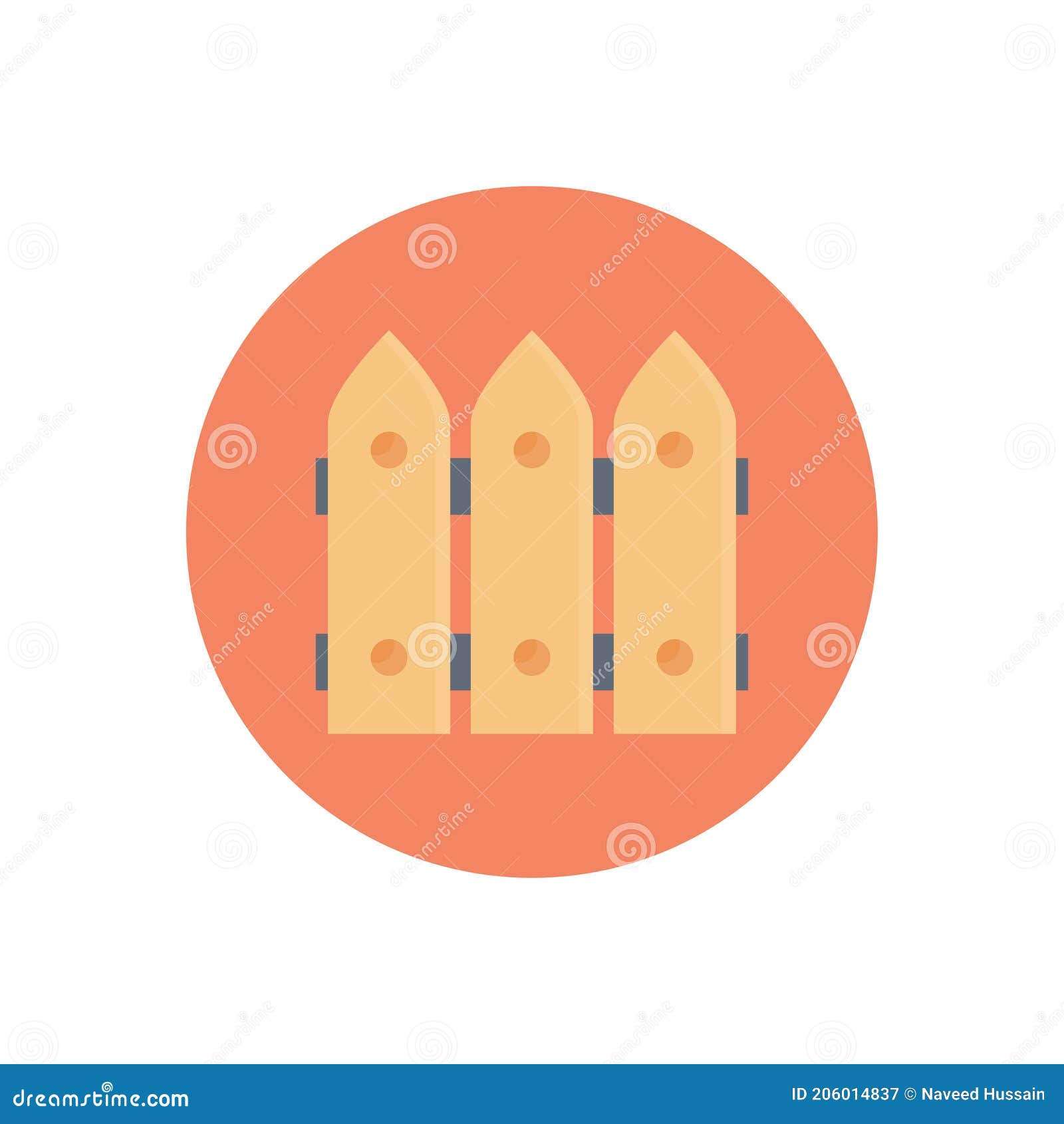 Boundary Vector Flat Colour Icon Stock Vector - Illustration of element ...