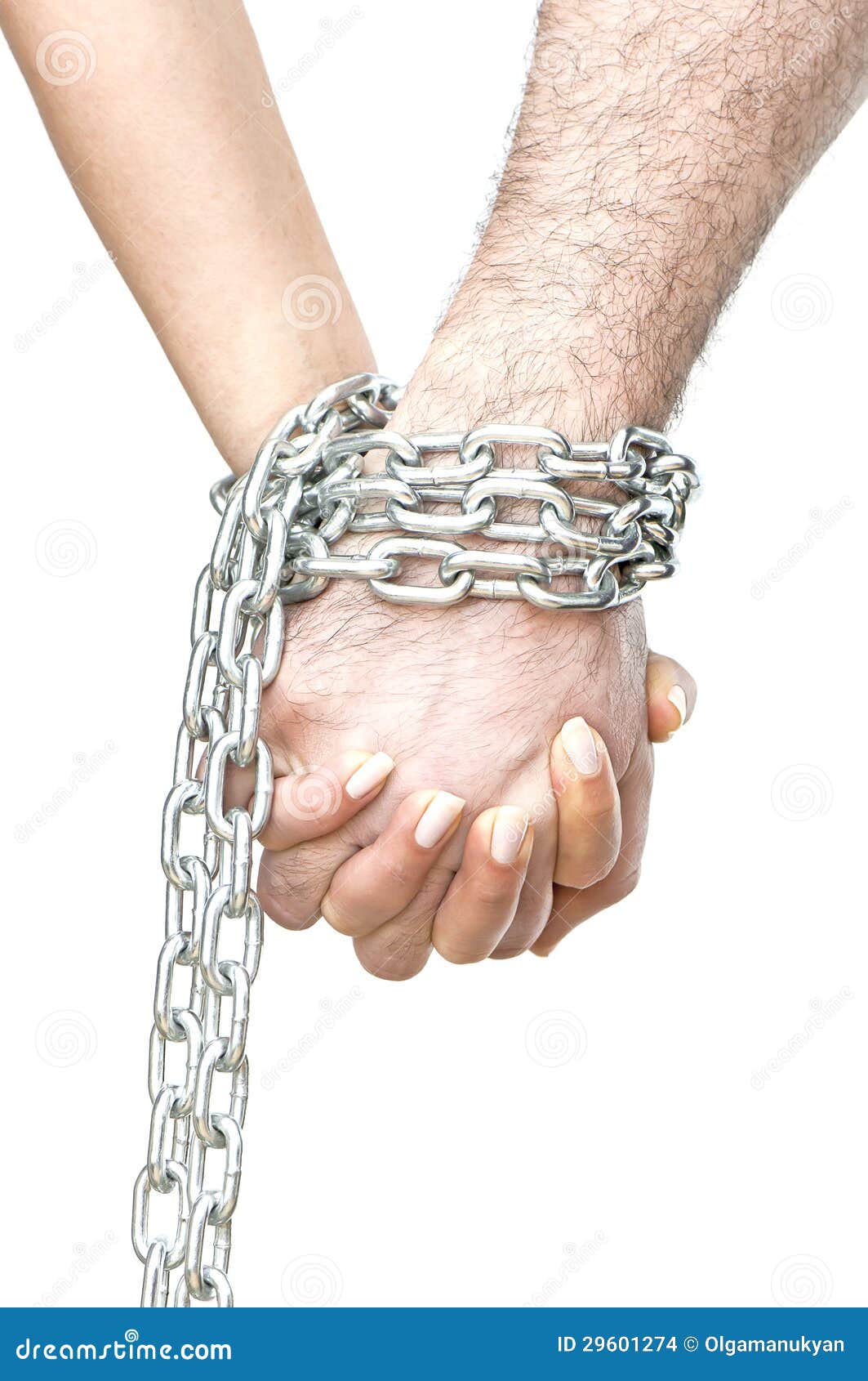 Bounded hands stock photo. Image of prisoner, silver - 29601274