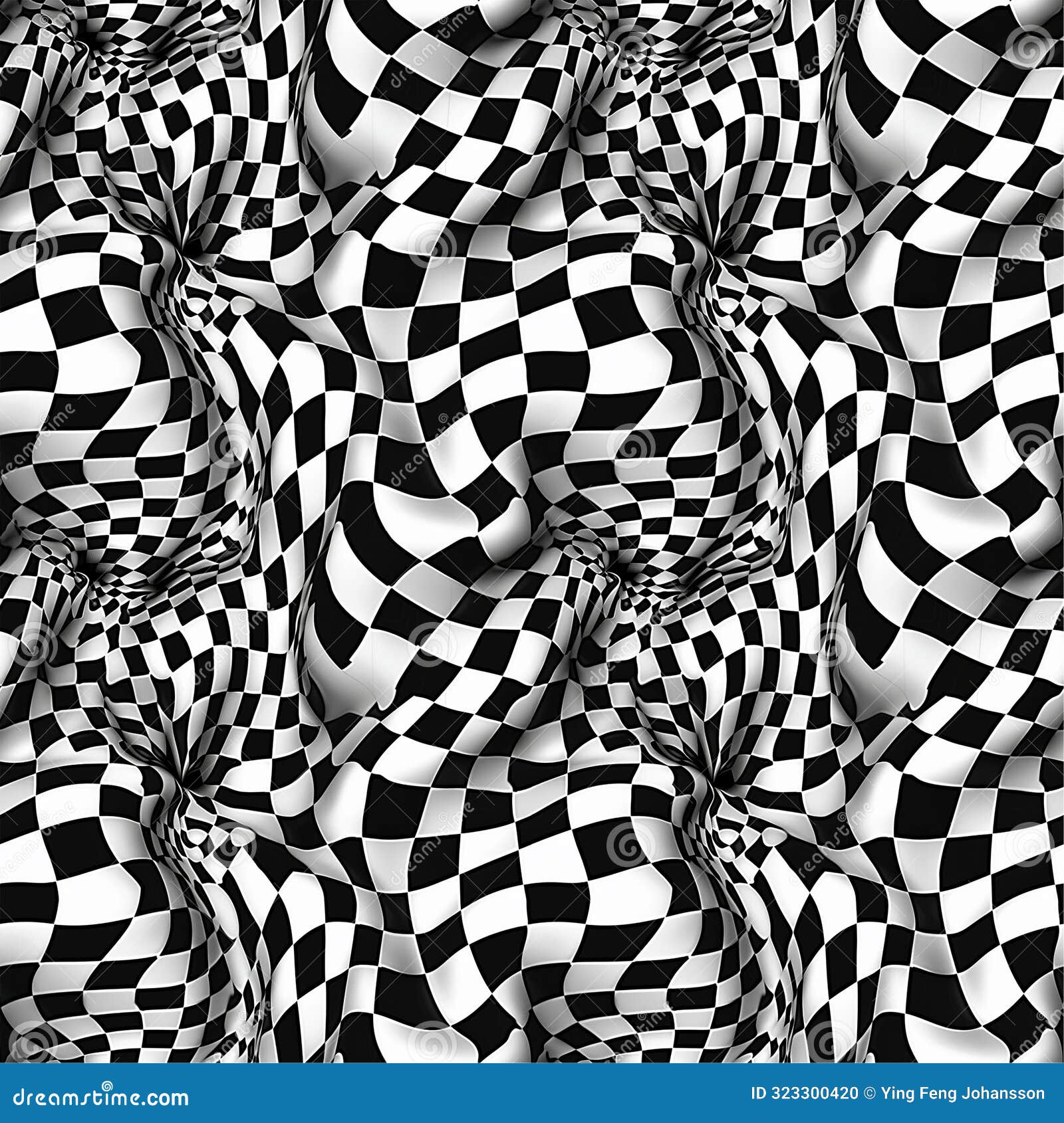 A Boundless Expanse of a Captivating, Monochrome Checker Pattern ...