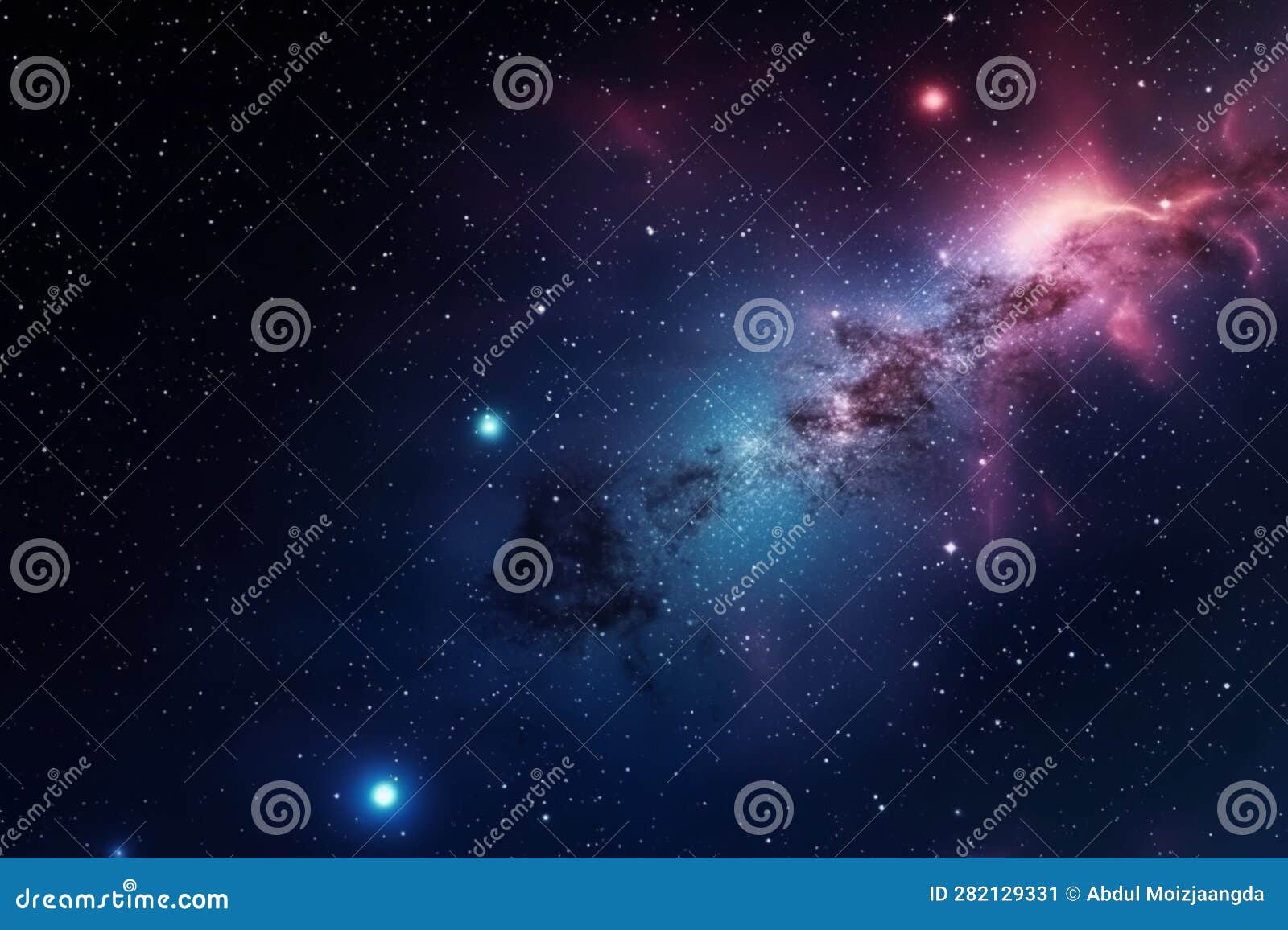 Boundless Space Backdrop Enhanced by the Telescope S Elegant Silhouette ...
