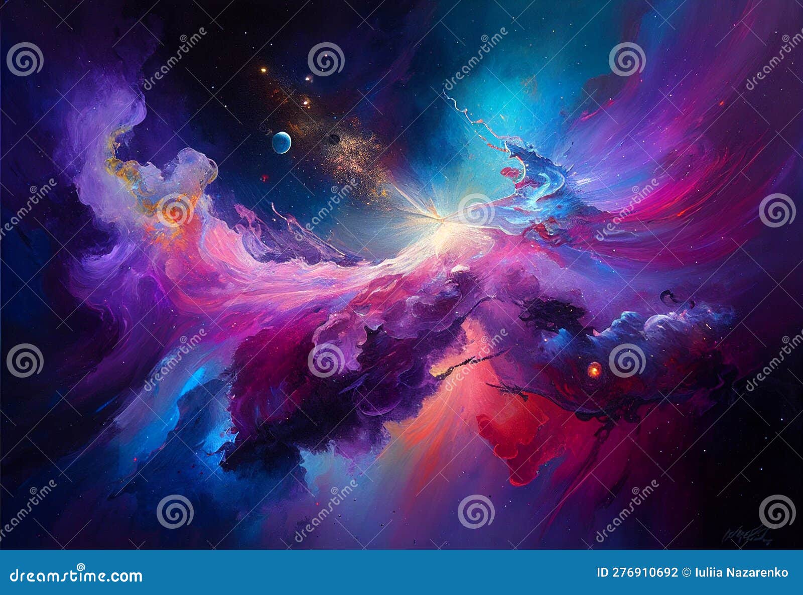 Boundless Space Backdrop Enhanced By The Telescope's Elegant Silhouette ...