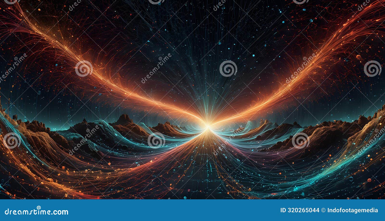 Boundless Spectrum: A Panoramic View Of Vibrant Energy And Connection ...