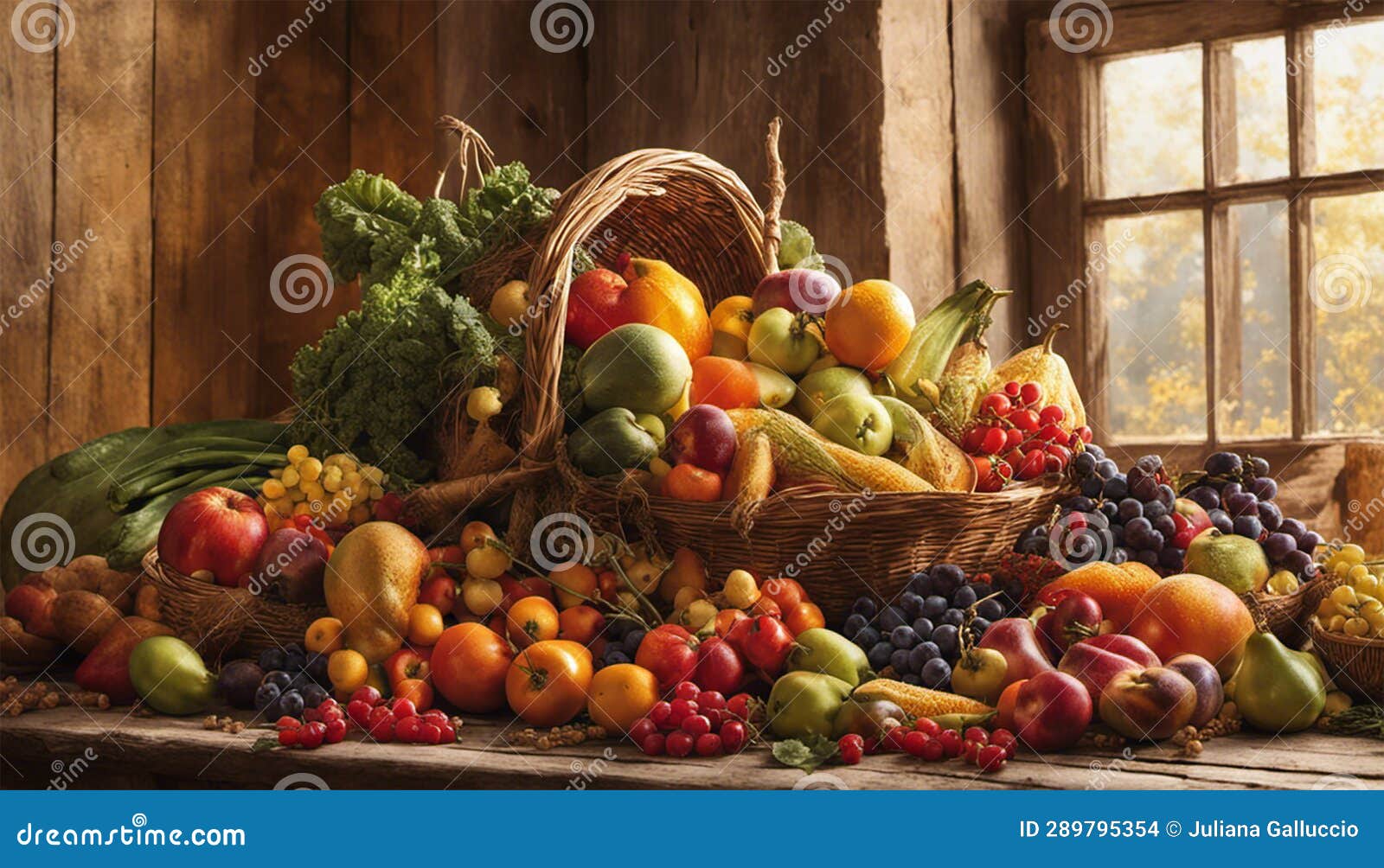 Bountiful Cornucopia Display Stock Photo - Image of centerpiece ...