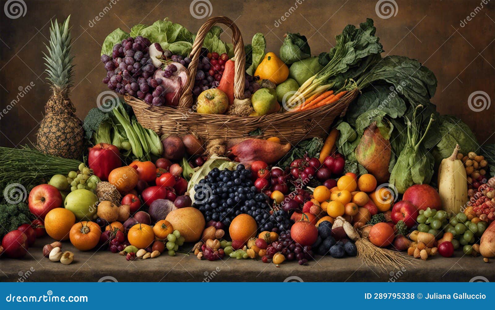Bountiful Cornucopia Display Stock Photo - Image of beautifully ...