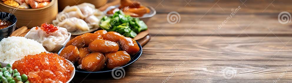 A Bountiful Reunion Dinner Sumptuous Feast of Symbolic Fish and ...