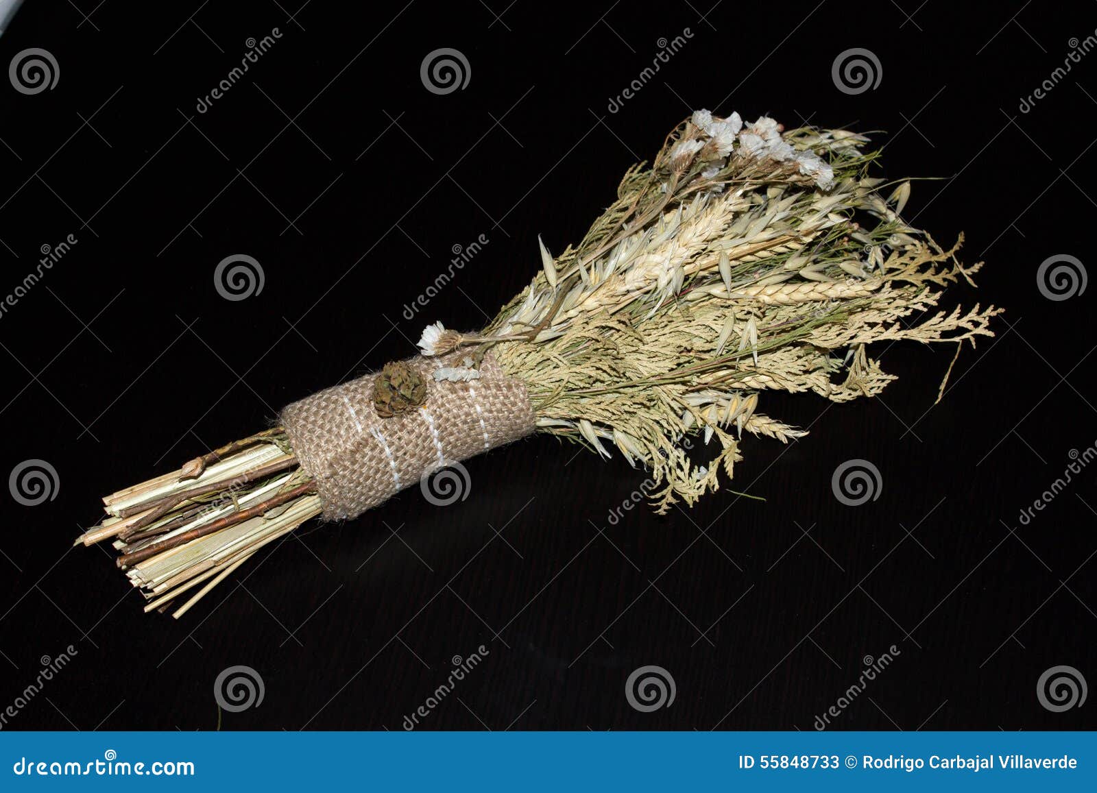 Bouque dry flowers stock image. Image of cool, herbs - 55848733
