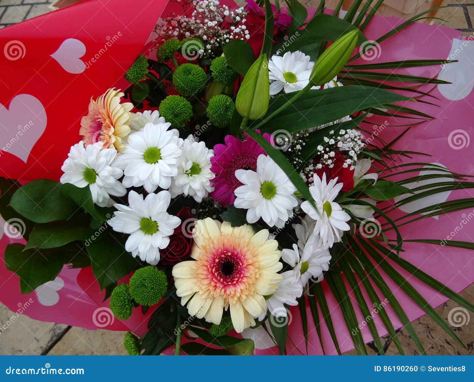 Bouquet of Assorted Flowers Stock Photo - Image of flower, bouquet ...