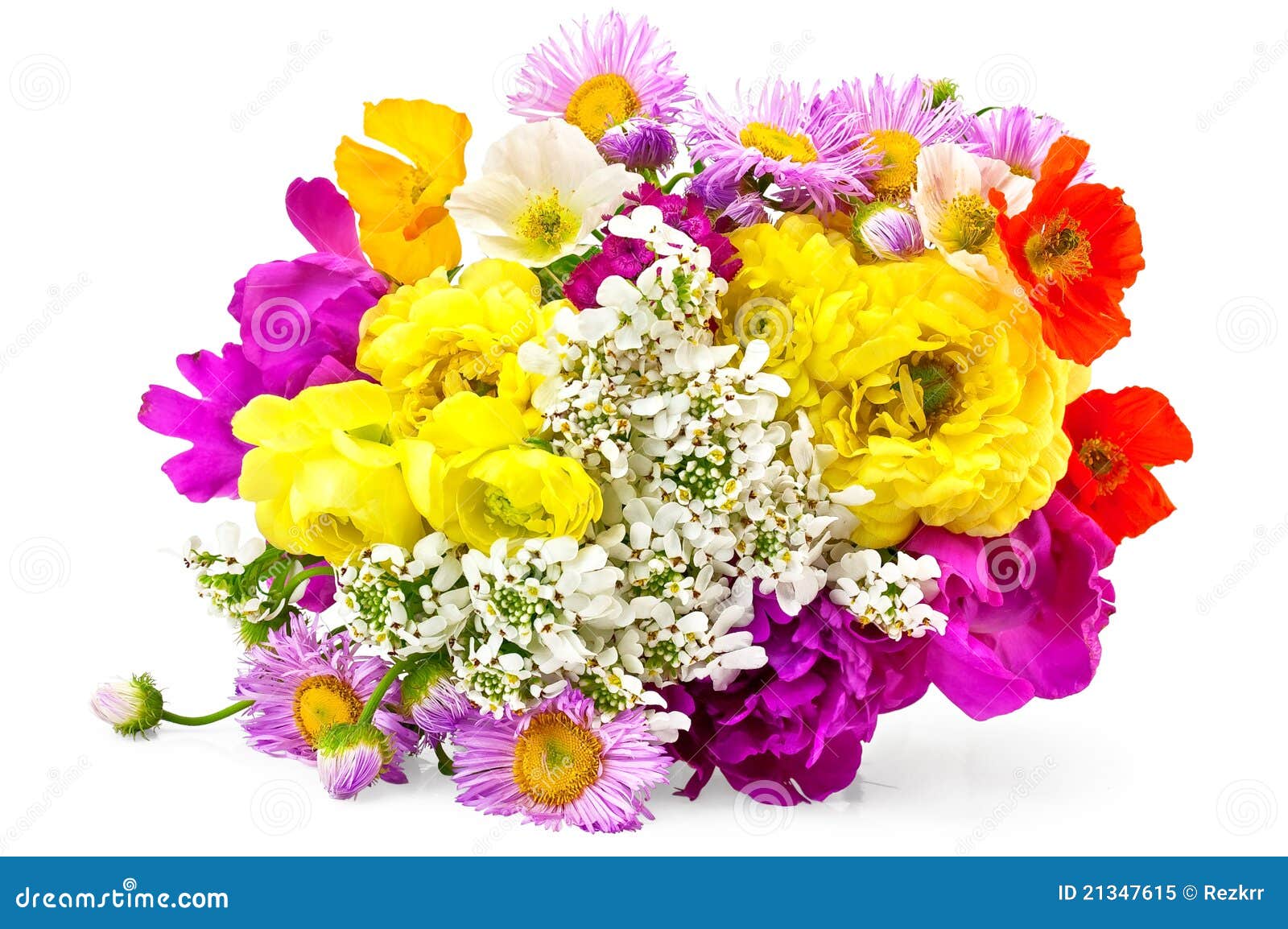 Bouquet of Different Flowers Stock Image - Image of gift, petal: 21347615