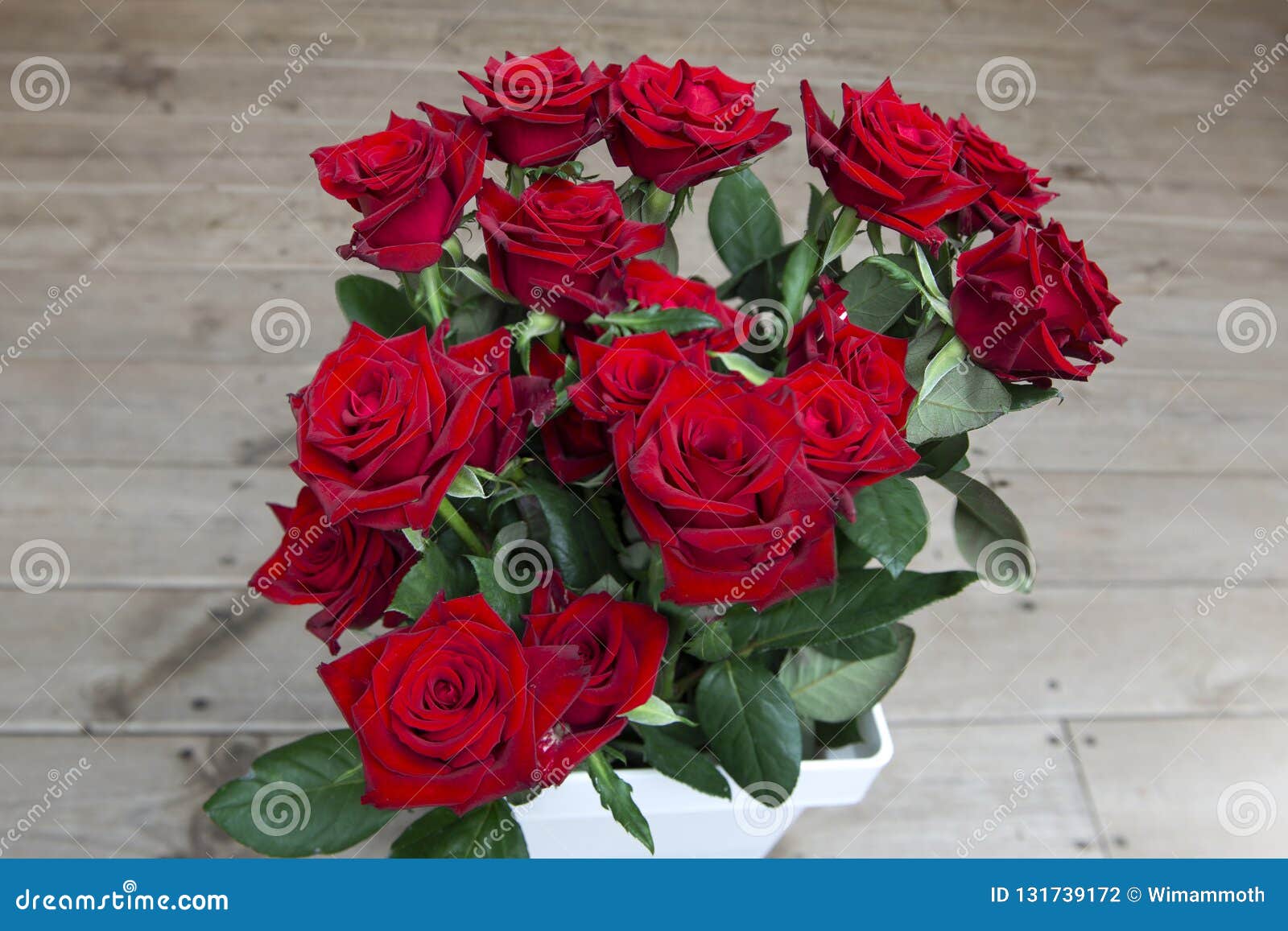 Bouquet of fresh roses stock photo. Image of color, design - 131739172