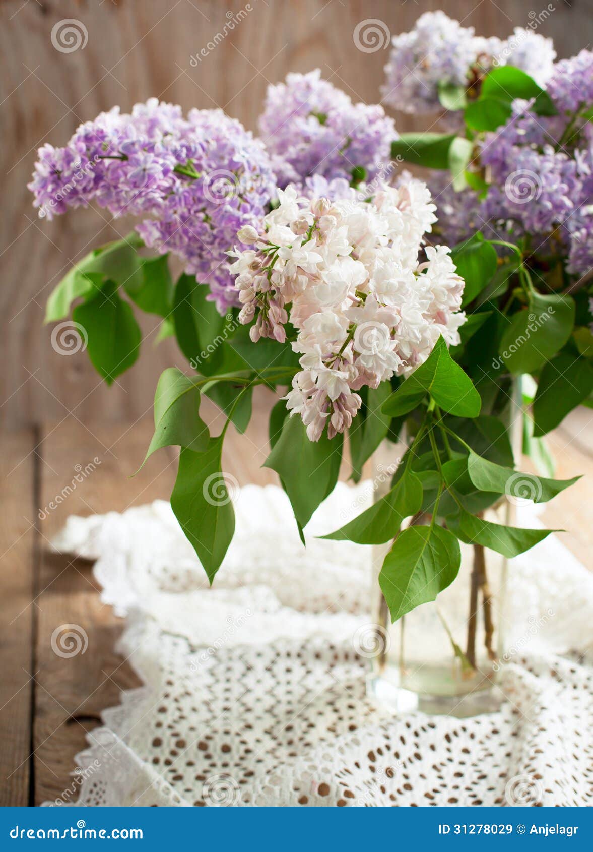Bouquet of Lilac in a Vase. Stock Image - Image of gardening, beautiful ...