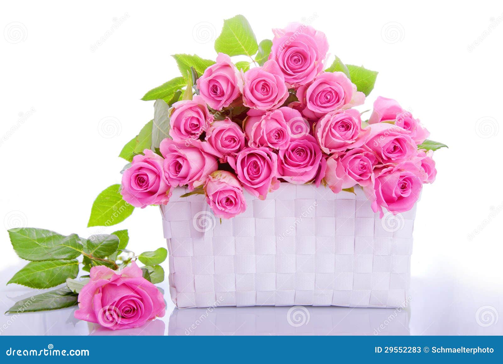Bouquet of pink roses stock image. Image of pink, romantic - 29552283